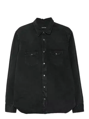 TOM FORD Long-sleeve Denim Shirt