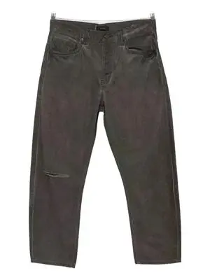 PURPLE BRAND Distressed Wide-leg Jeans - Brown