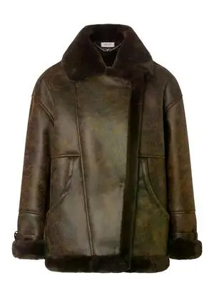 Liu Jo Aviator Jacket - Brown