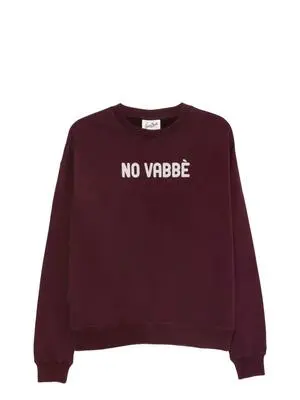 MC2 SAINT BARTH Cotton Slogan Sweatshirt - Red