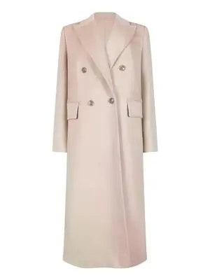 Marina Rinaldi Persona Double-breasted Coat - Neutrals