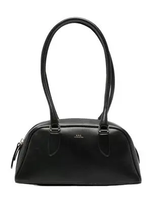 A.p.c. A.P.C. Paloma Leather Tote Bag Black
