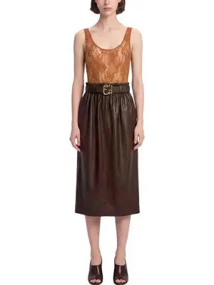 Zimmermann ZIMMERMANN Floral-Lace Bodysuit Brown