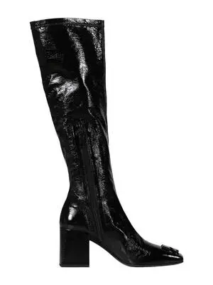 COURREGES Reedition Vinyl Knee-high Boots - Black