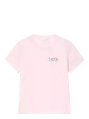 MC2 SAINT BARTH Emilie Embroidered T-shirt - Pink