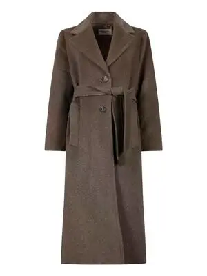 MAX MARA Weekend Max Mara Belted Button-Fastening Coat