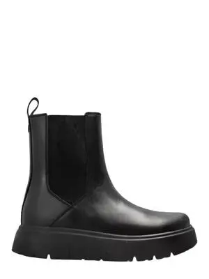 BIRKENSTOCK Leather Chelsea Boots - Black