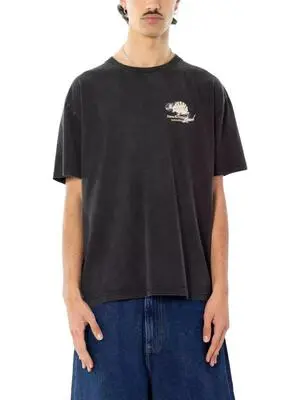 NEW AMSTERDAM SURF ASSOCIATION Welcom To Palmbeach T-shirt - Black