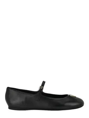 Guess Kalida Logo-plaque Ballet Flats - Black