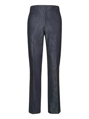 FERRAGAMO Straight-leg Trousers - Blue