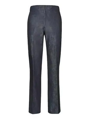 FERRAGAMO Straight-leg Trousers - Blue