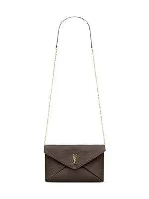 SAINT LAURENT Saint Laurent Small Cassandre-Plaque Shoulder Bag