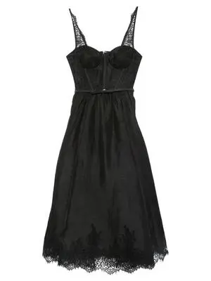 Zimmermann Valiant Midi Dress - Black