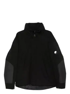 C.P. COMPANY Pro-tek Lens Detail High-neck Jacket - Black