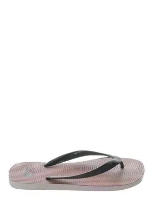 MC2 SAINT BARTH Tommy Striped Flip-flops Red