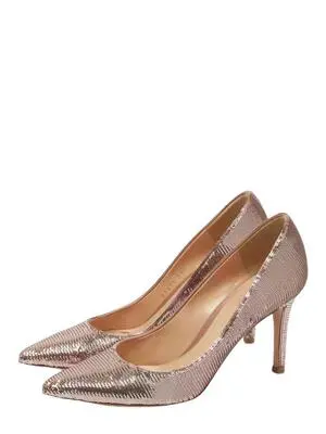 GIANVITO ROSSI Gianvito Rossi Sequin Embellished Pointed Toe Stiletto Pumps