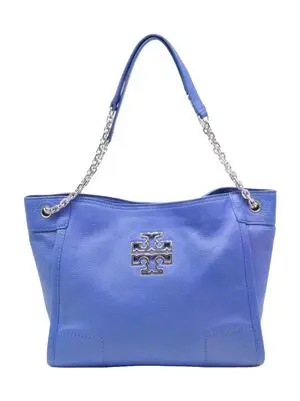 Tory Burch Tory Burch Britten Chain Tote Bag Blue
