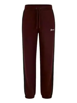 Guess Side-stripe Drawstring Track Pants - Red