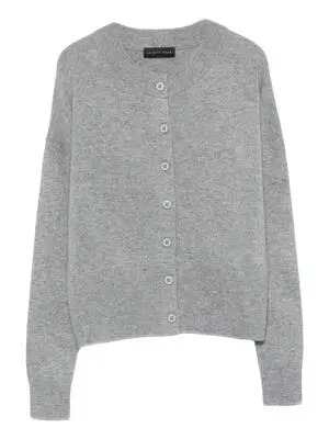 LE PETIT PULLE Le Petit Pulle Button-Up Crew Neck Cardigan