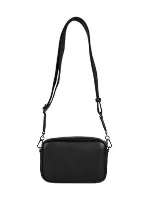Loewe Pebble Grain Leather Messenger Bag - Black