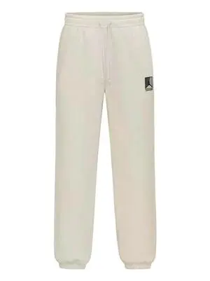 Nike Jordan Logo-patch Track Pants - White