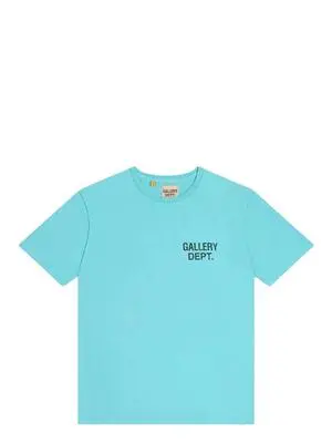 GALLERY DEPT. Souvenir Logo-print T-shirt Blue