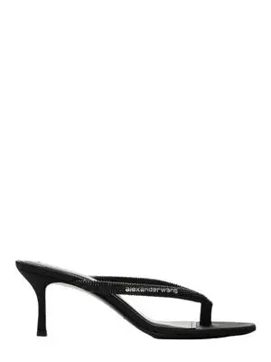 Alexander Wang Courtney 65mm Thong Sandals - Black