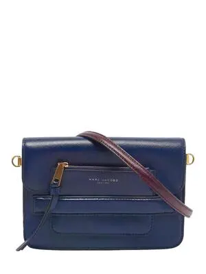 Marc Jacobs Marc Jacobs Madison Saffiano Shoulder Bag Blue