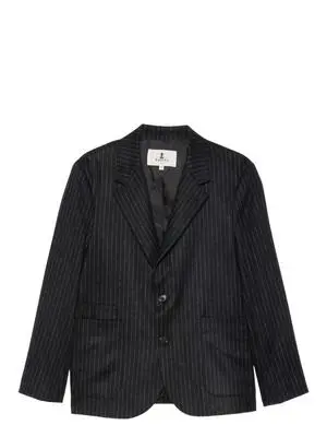 Barena Venezia Pinstripe Pattern Blazer - Blue