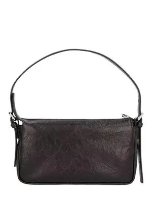 Fendi Small Zip Top Shoulder Bag Black