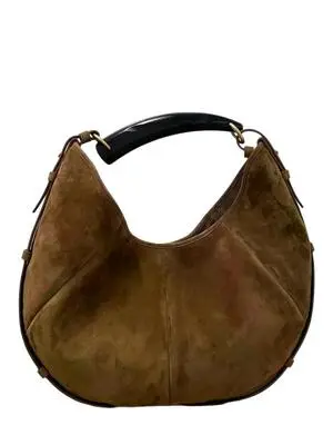 Saint Laurent Medium Mombasa Shoulder Bag - Brown