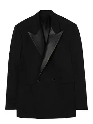 Burberry Double-breasted Blazer - Black