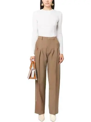 Gabriela Hearst Gabriela Hearst Margret Ribbed Top Neutrals