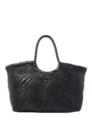 Dragon Diffusion Nantucket Optical Woven Tote Bag - Brown