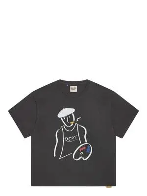 GALLERY DEPT. Palette Glitter-logo T-shirt - Black