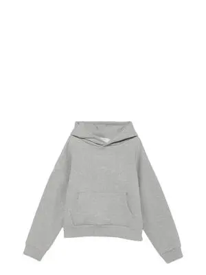 ENTIRE STUDIOS ENTIRE STUDIOS Drop-Shoulder Hoodie With Pouch Pocket Grey