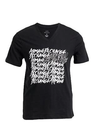 Armani Exchange T-shirt Size Cotton - Black