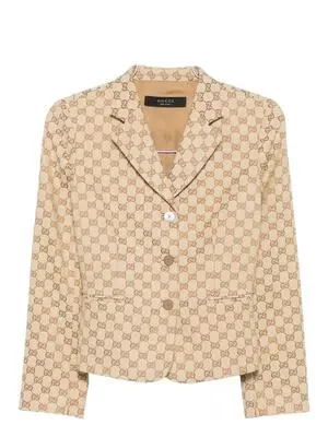 Gucci Gucci GG Cotton Jacket Beige