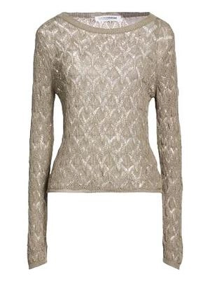 European Culture Viscose And Polyamide Knit Sweater - Grey