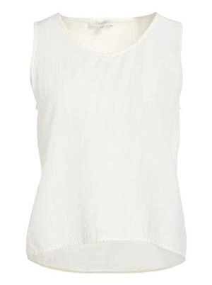 Crossley Silk And Wool Sleeveless Top - White