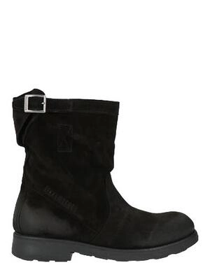 BIKKEMBERGS Ankle Boots Size Leather - Black