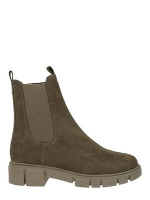 Marco Tozzi Textile Fibers Ankle Boots - Green