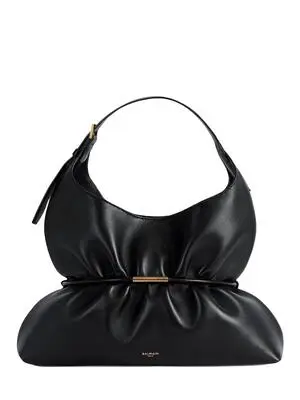BALMAIN Balmain Sphynx Medium Leather Handbag