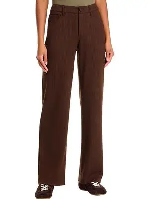 Rag & Bone Cam Ponte Jacquard Pants - Brown Multi
