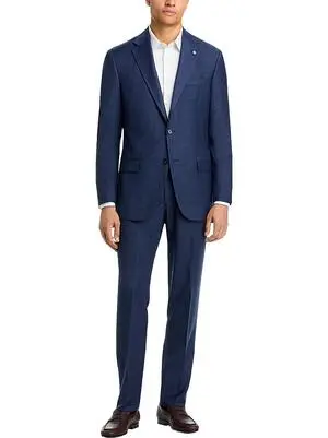 Hart Schaffner Marx New York Fit Tonal Graph Check Suit - Navy