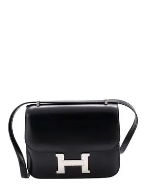 Hermès 18 Constance Nm Bag Box Calf - Black