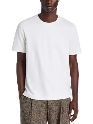 Theory Ryder Crewneck Tee White