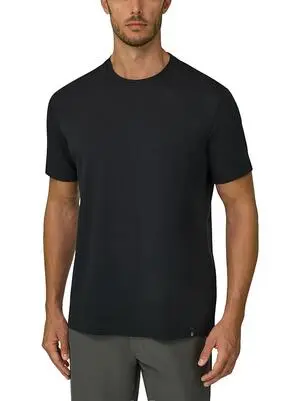 Boggi Milano Stretch Supima Cotton Jersey T-shirt - Black