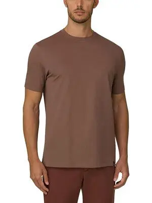 Boggi Milano Stretch Supima Cotton Jersey T-shirt - Brown