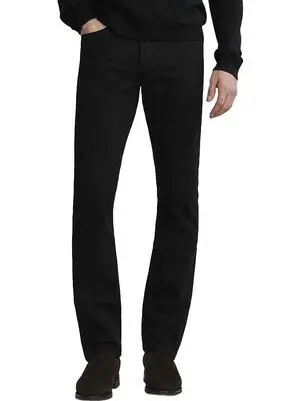 DL1961 Russell Slim Straight Fit Ultimate Five Pocket 32 Jeans - Black
